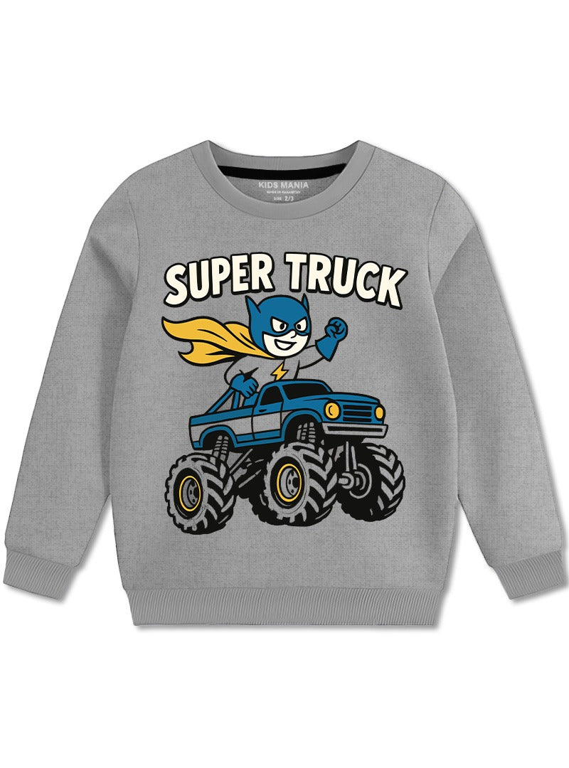 Super Truck Cartoon Sweatshirt